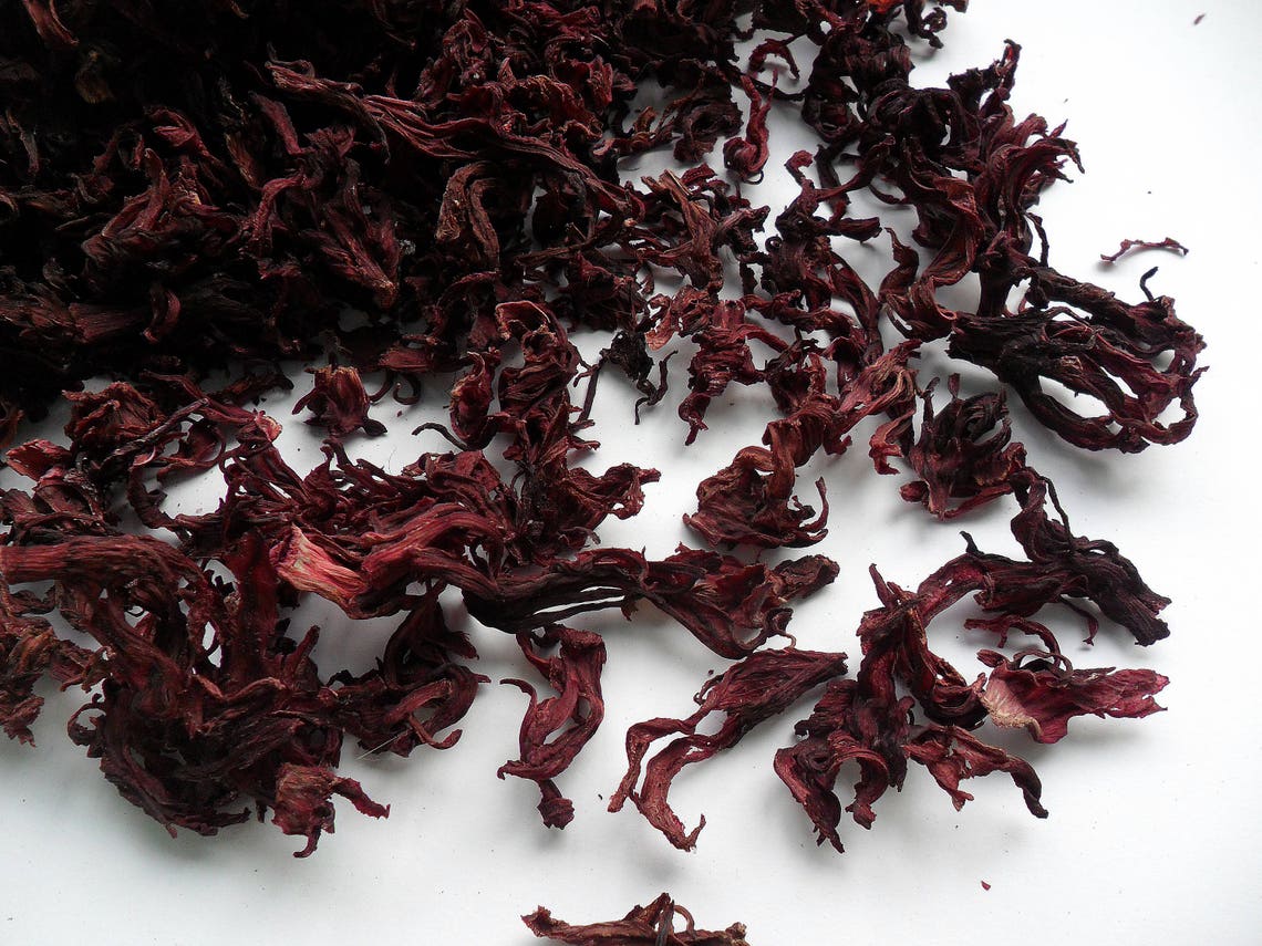 Dried Used Karkade Petals for Craft Flowers Organic Cut Herbs - Etsy