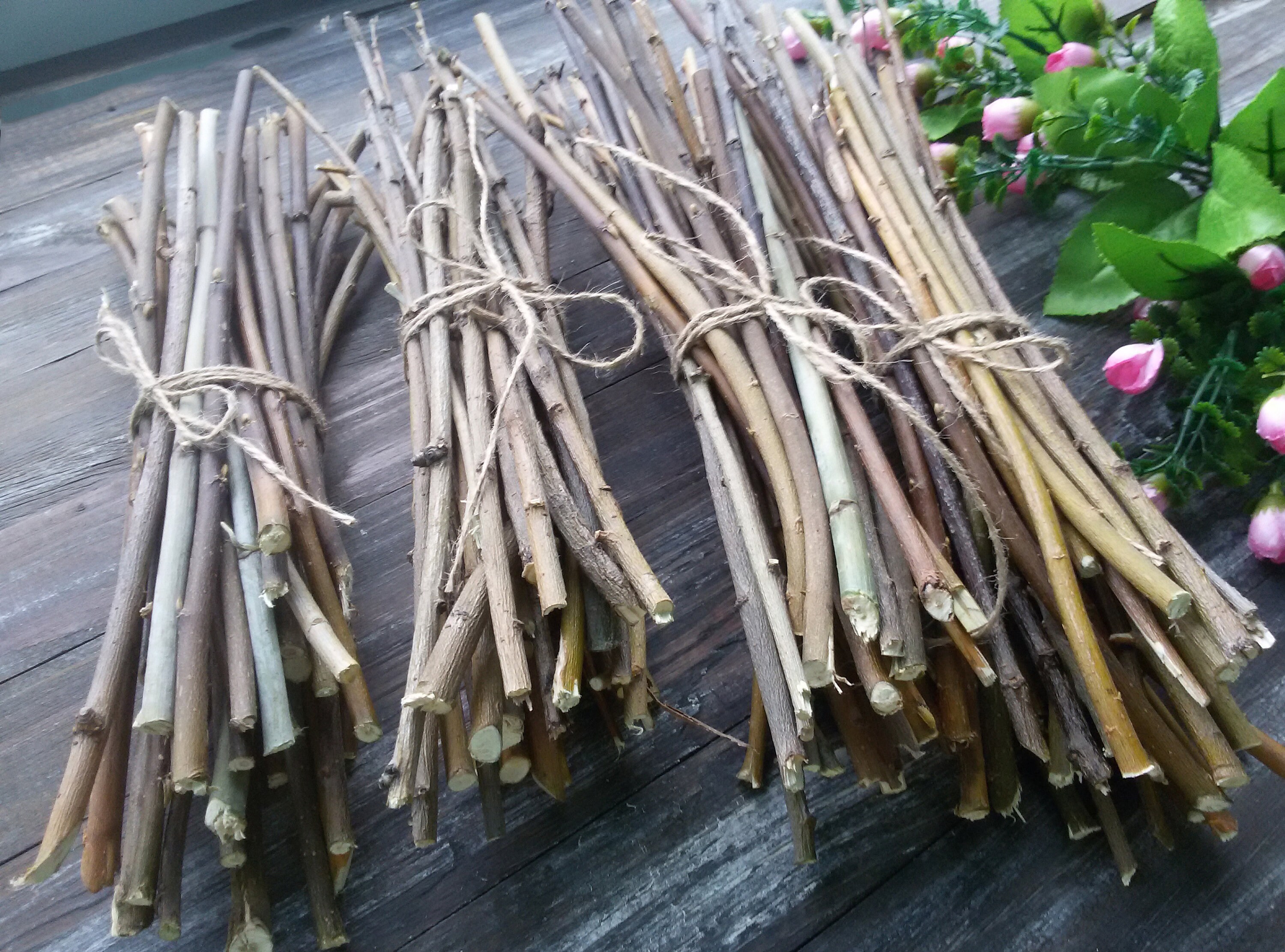 Rustic Design Interior Photo Props Tree Twigs Bundle Natural | Etsy