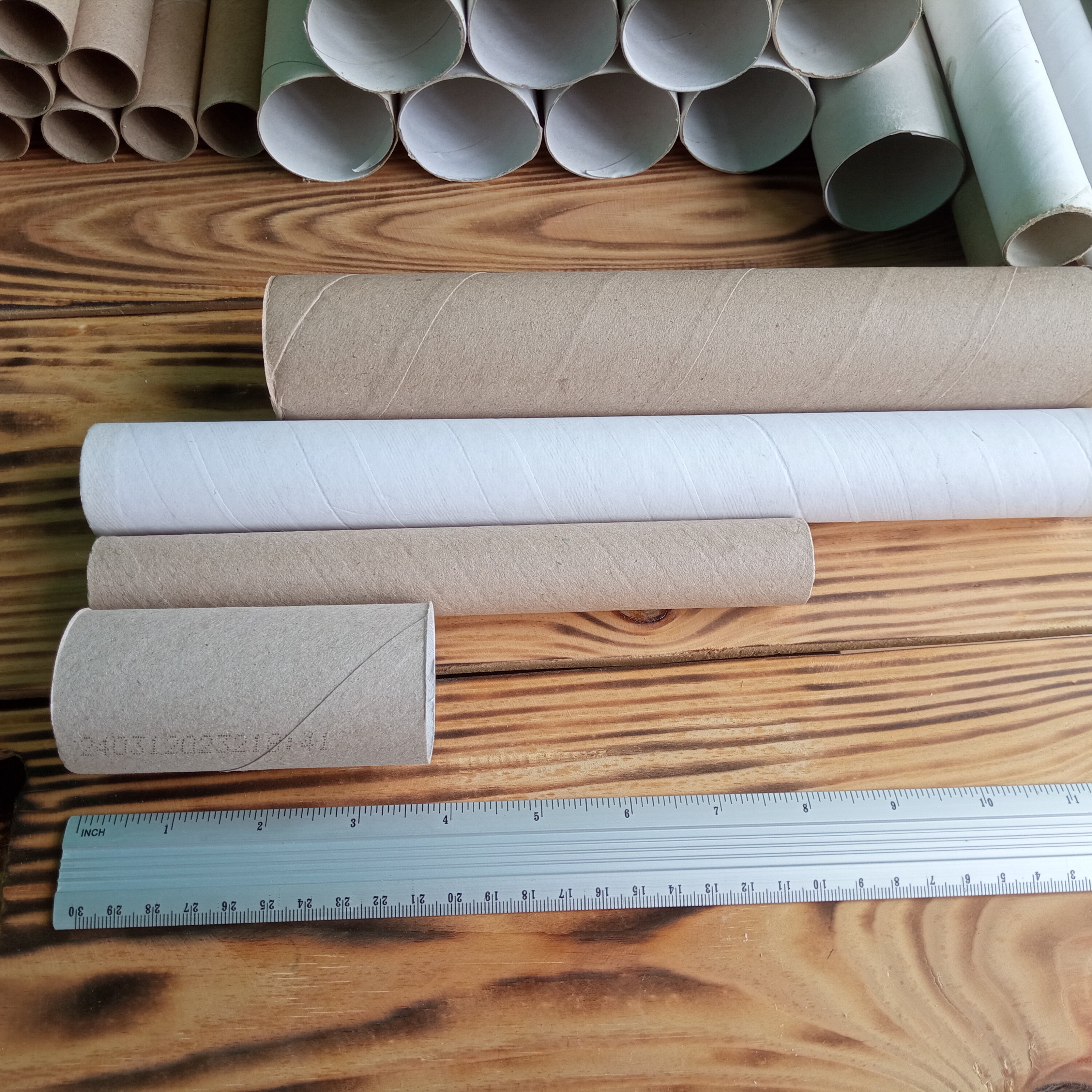 28 Recycled Cardboard Tubes, DIY Craft Supply for Upcycling - Etsy