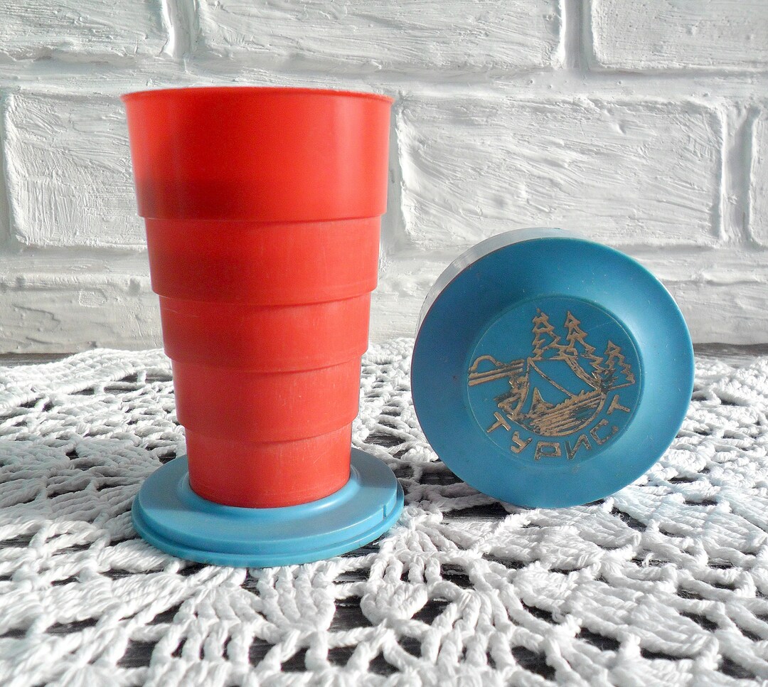 Soviet Vintage Travel Cases Hip Flask Soviet Tea Cup Vintage - Etsy