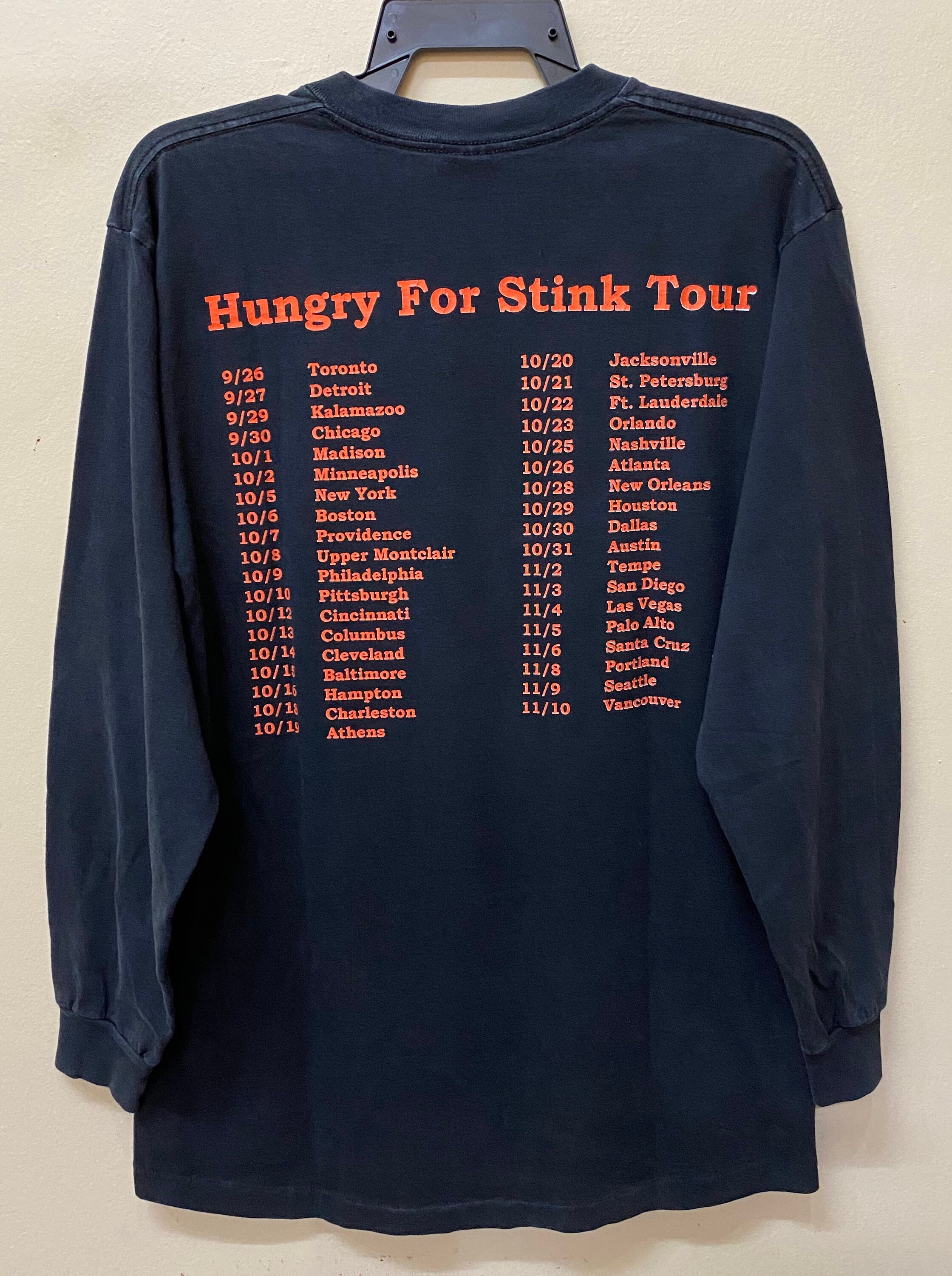 Vintage L7 Hungry for Stink Tour Longsleeve Shirt - Etsy