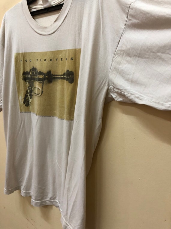 Vintage Foo Fighters 1995 Tshirt Metallica Smashing P Gem 5967