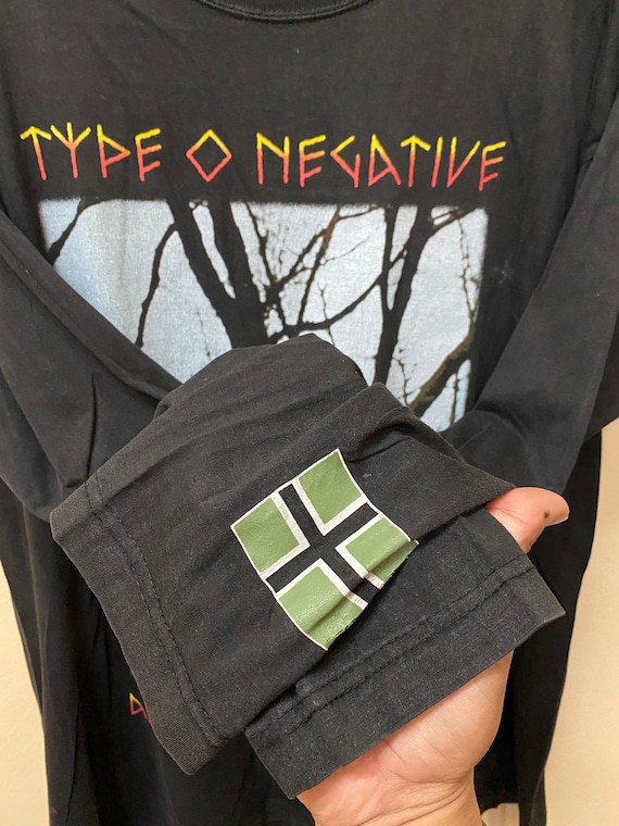 Vintage Type O Negative 1996 BlueGrape Longsleeve shi… - Gem
