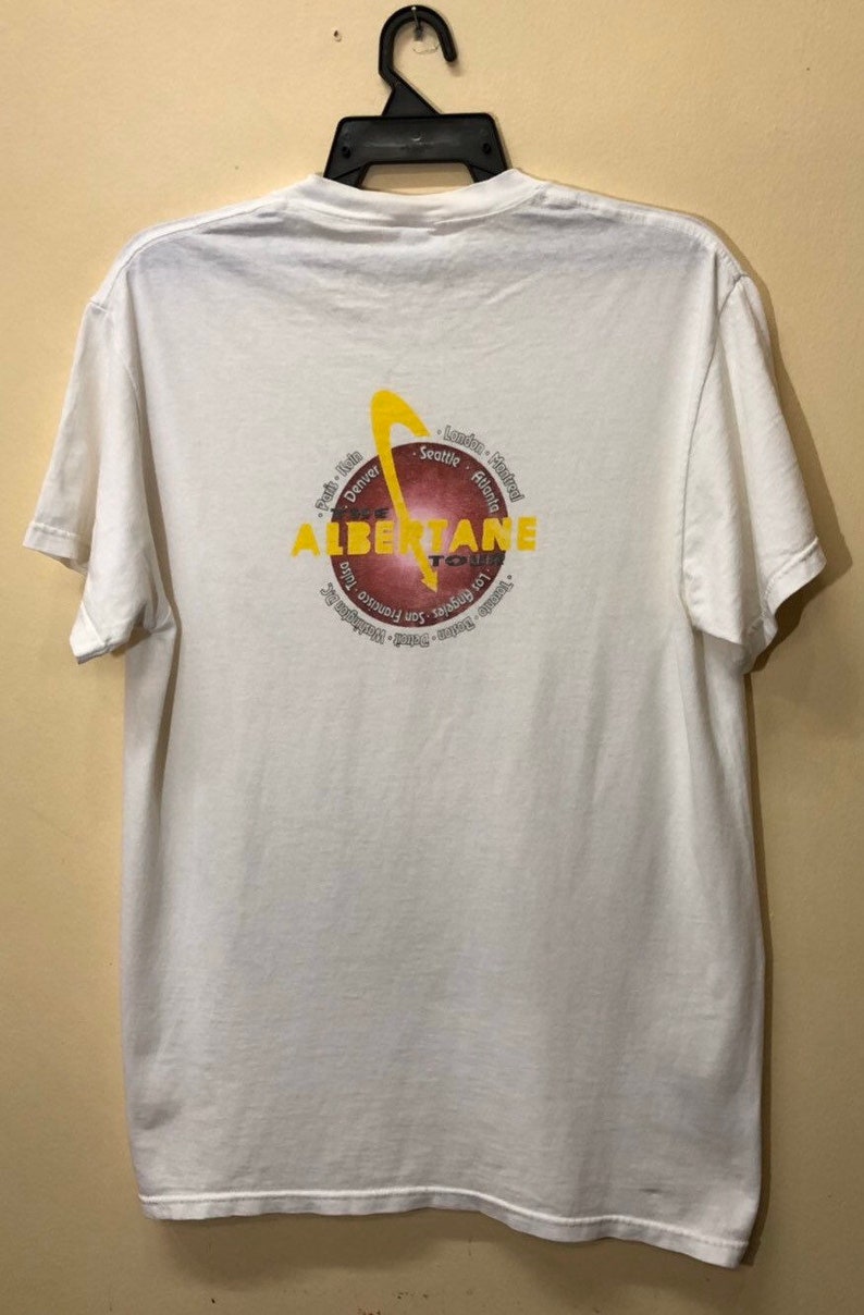 Vintage 90s Hanson the Albertane Tour T Shirt Dinosaur Jr Pearl Jam ...