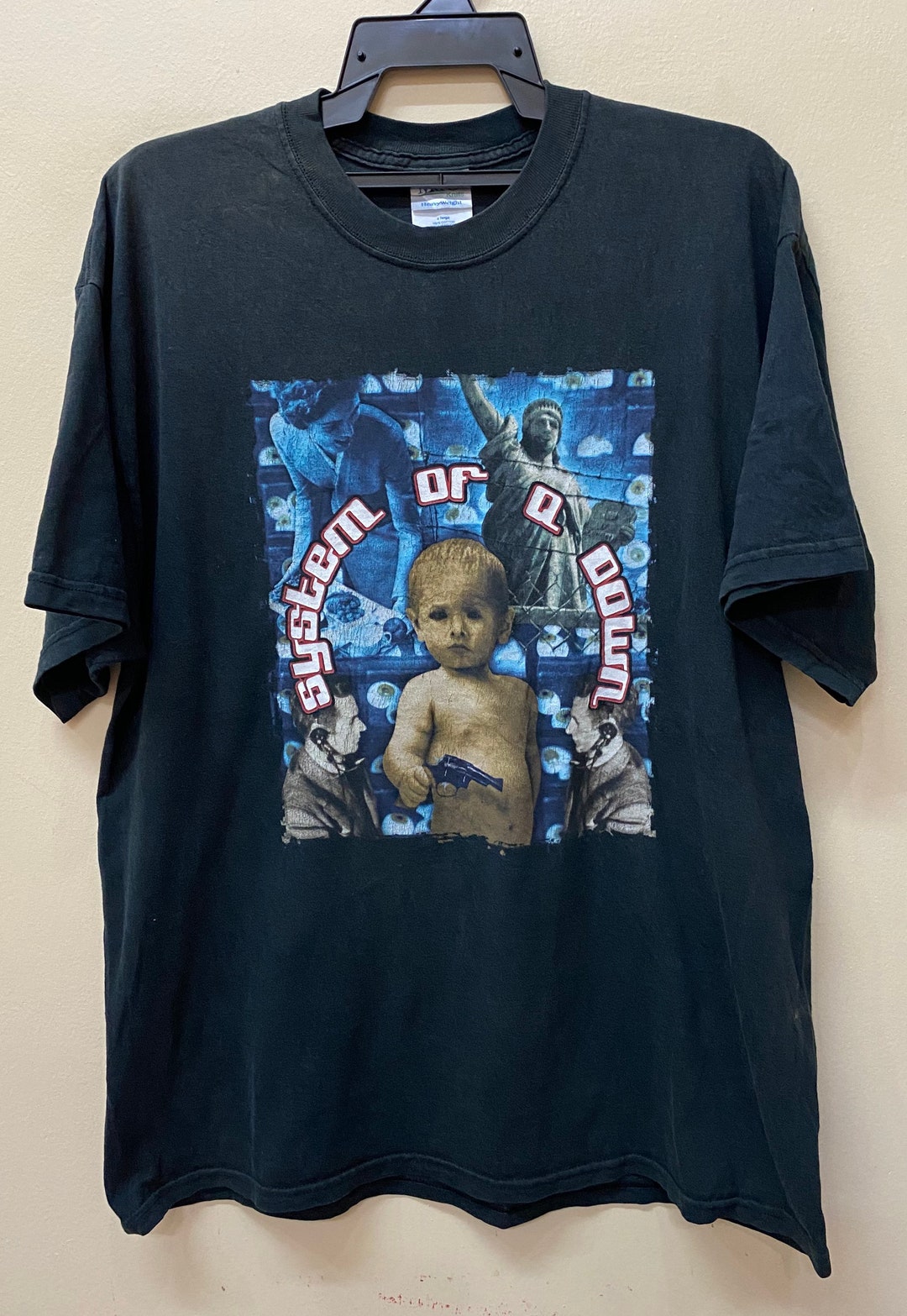 Vintage System of A Down Band T Shirt Black Flag Dead Kennedys Bad ...