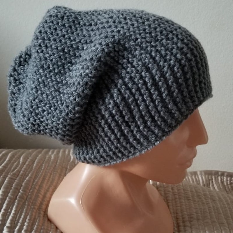 Orange Wool Slouch Hat - Etsy UK
