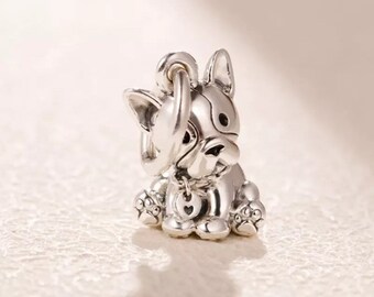 Pandora Bulldog Charms | Etsy
