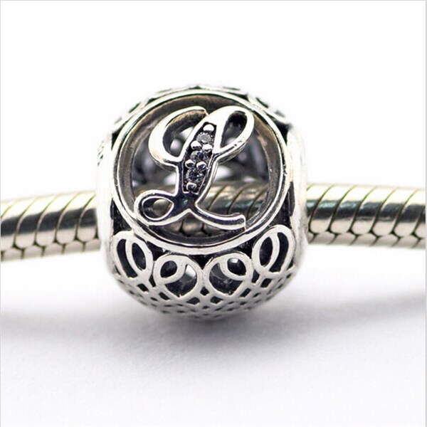 Letter L Charm - Etsy