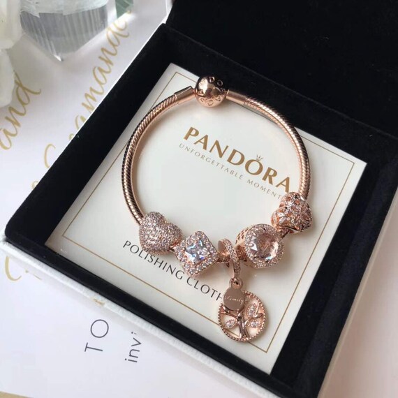 pandora moments charms rose gold