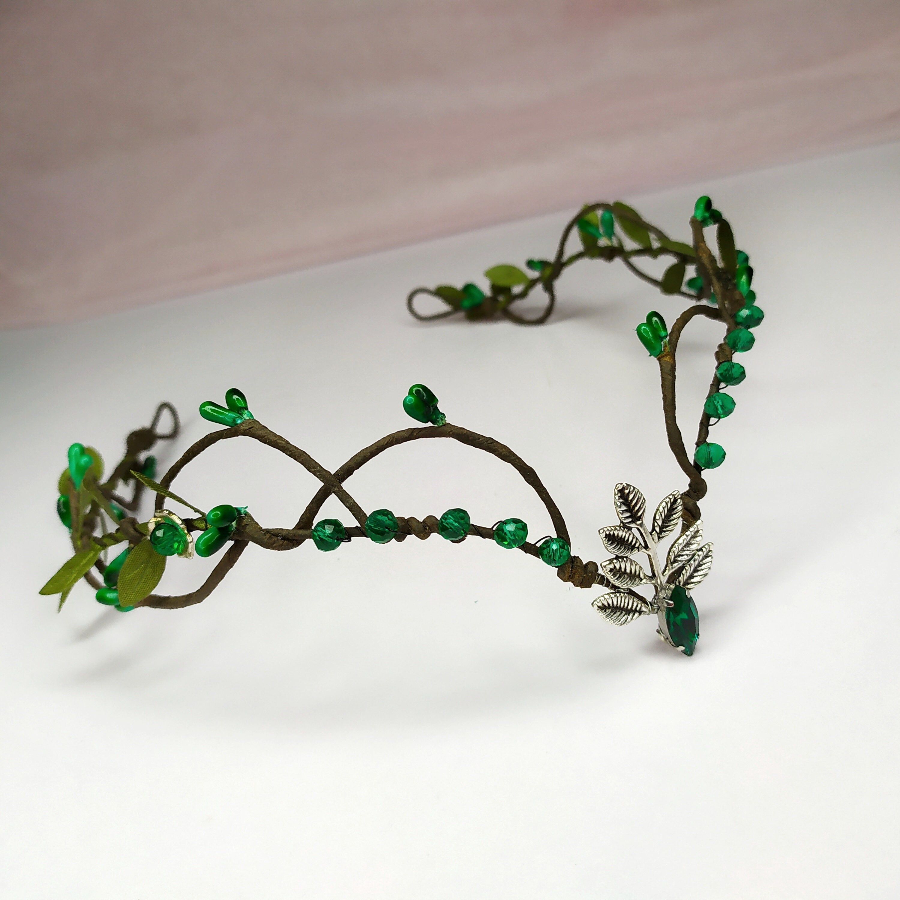Elven Fairy Crown Woodland Elf Crown Elven Tiara Elven Circlet ...