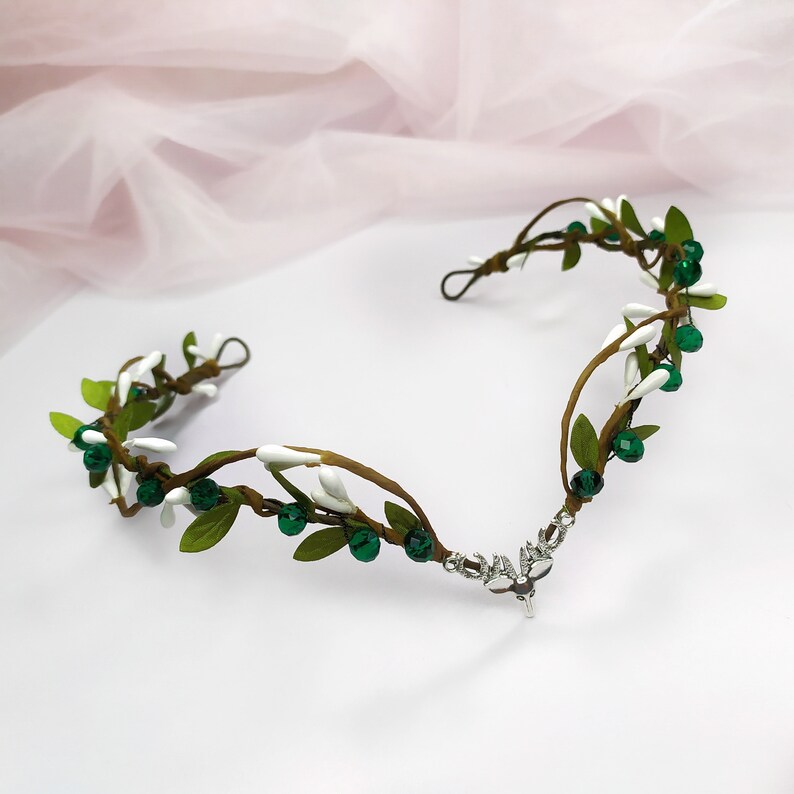 Woodland Elven Crown Elf Fairy Crown Elven Tiara Elven Circlet | Etsy