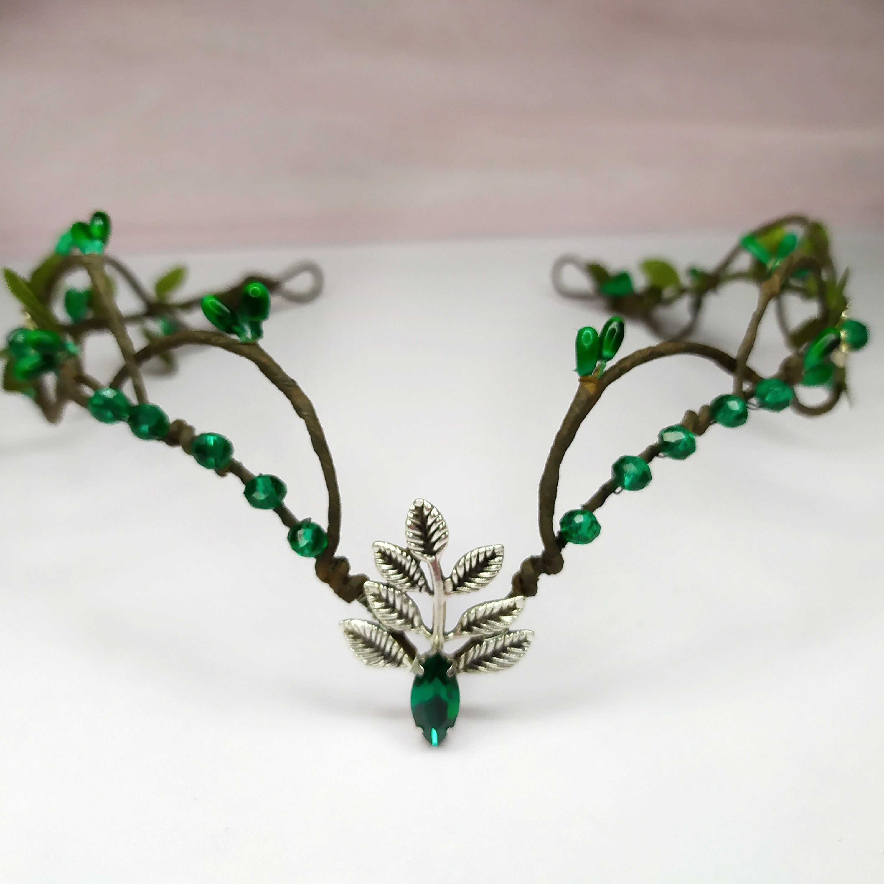 Elven Fairy Crown Woodland Elf Crown Elven Tiara Elven Circlet ...