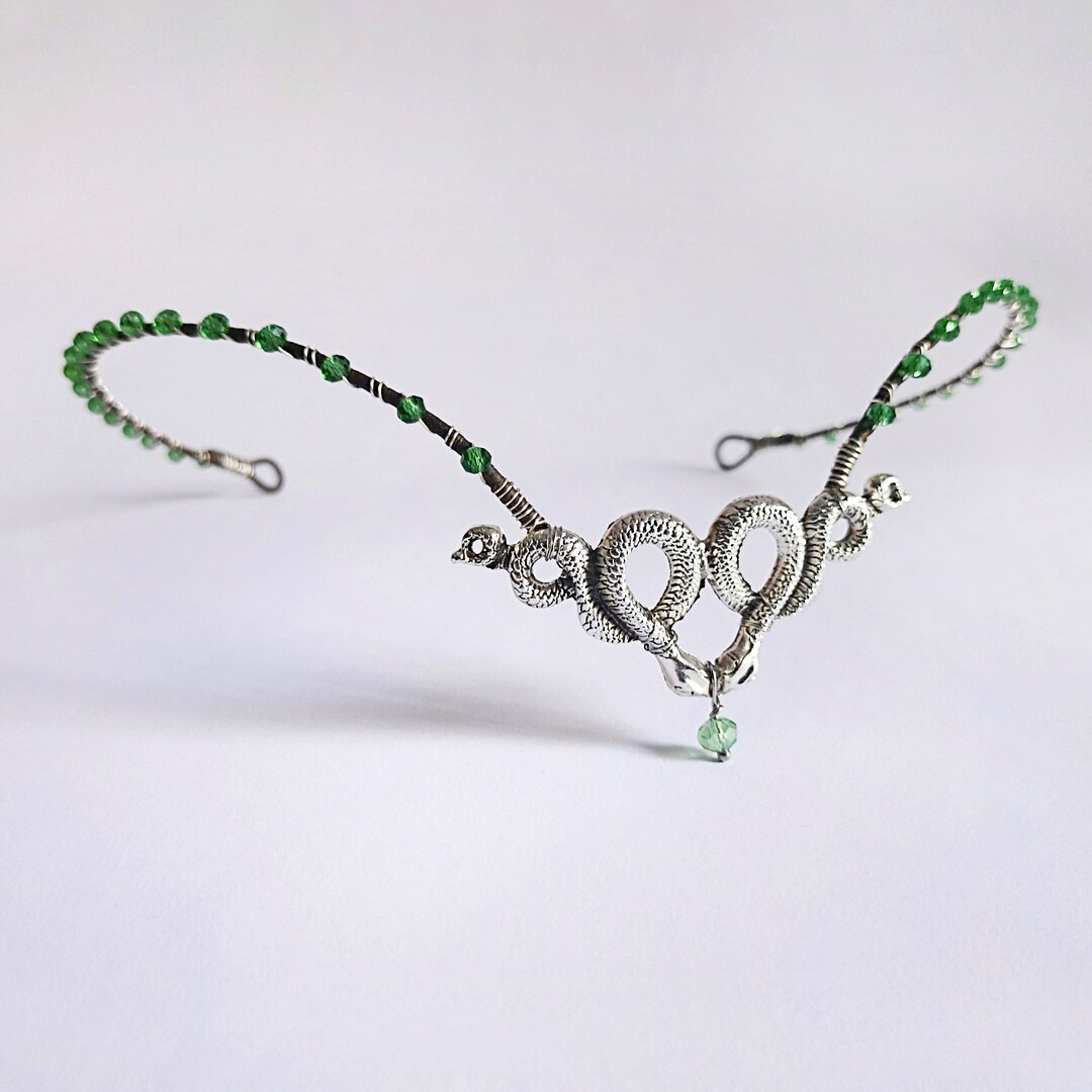 Gothic Tiara Snake Serpent Crown Witch Headpiece Dark Fairy Crown - Etsy