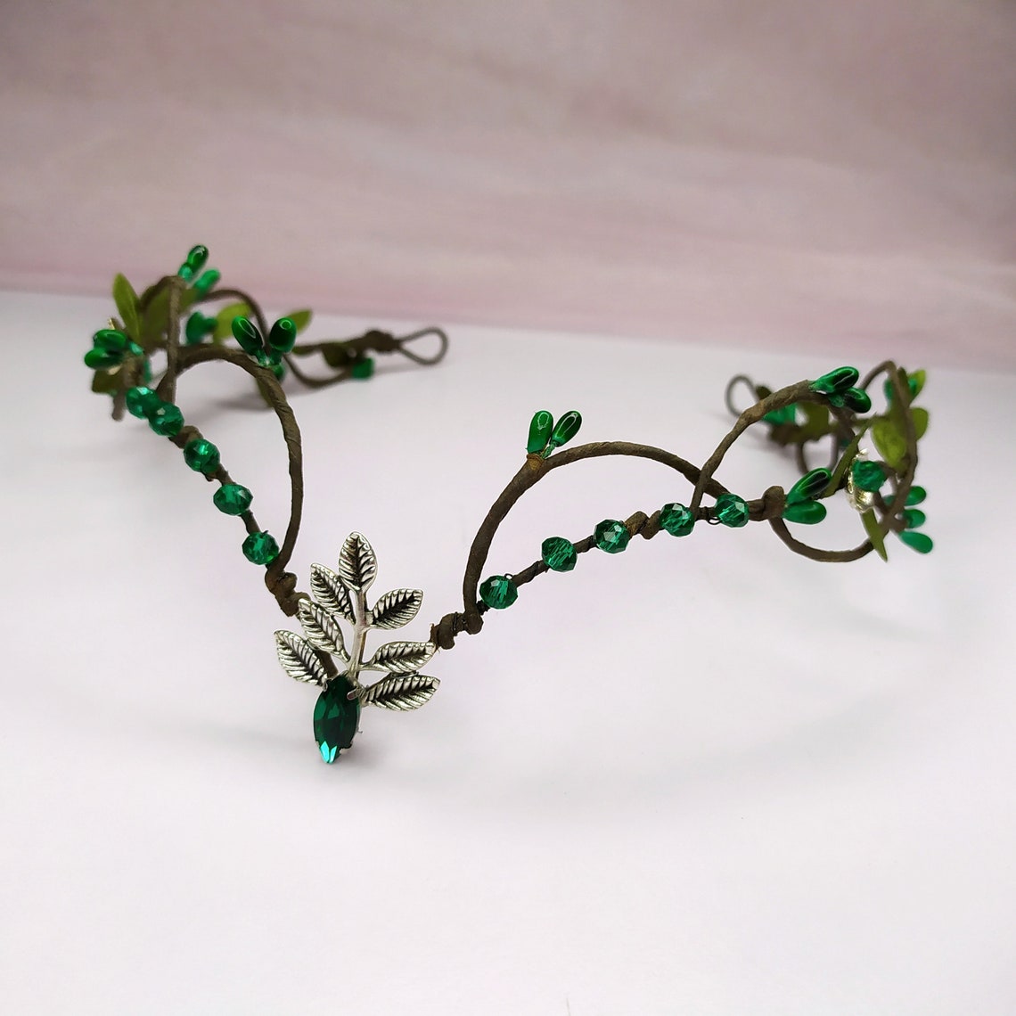 Elven Fairy Crown Woodland Elf Crown Elven Tiara Elven Circlet ...