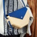 Woman Bag With Fox, Wood and Leather Bag, Fox Crossbody Bag, Wooden Fox ...