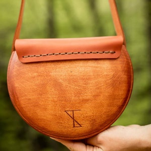 Woman Bag With Fox, Wood and Leather Bag, Fox Crossbody Bag, Wooden Fox ...