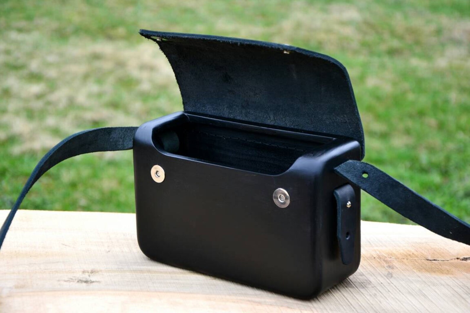 Woman Wood Bag depth Wooden Bag Wooden Bag Black Leather Bag Wood Bag ...