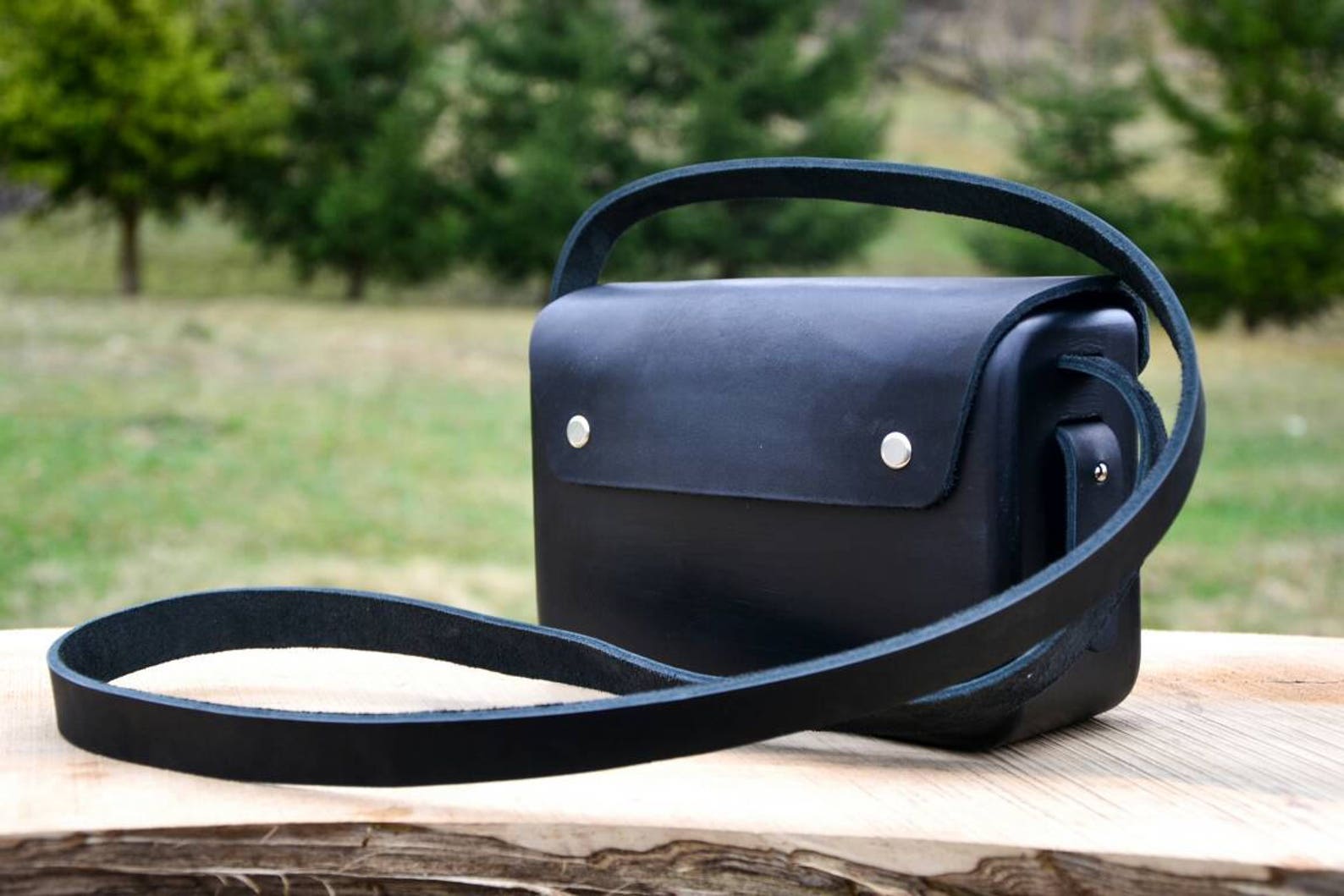 Woman Wood Bag depth Wooden Bag Wooden Bag Black Leather Bag Wood Bag ...