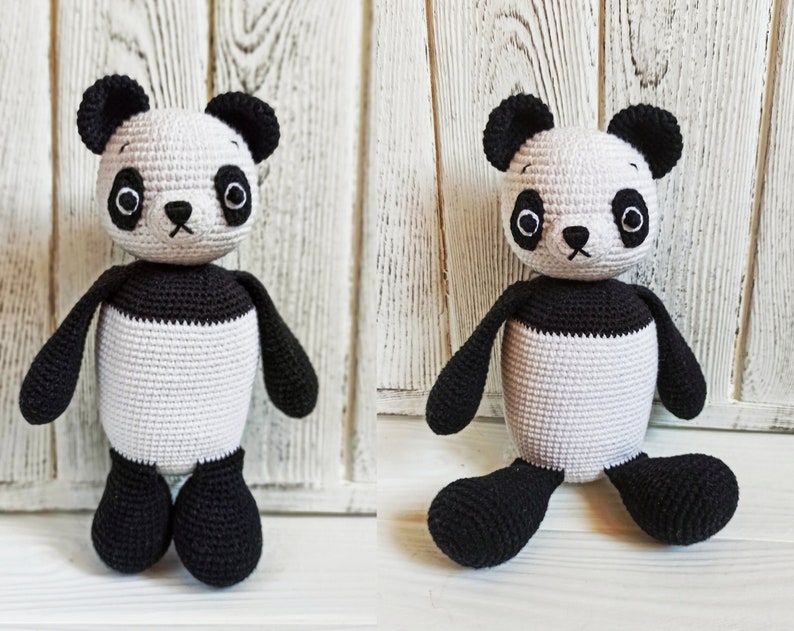 Panda Bear Crochet Pattern Bamboo Little Panda Mimi Bear - Etsy