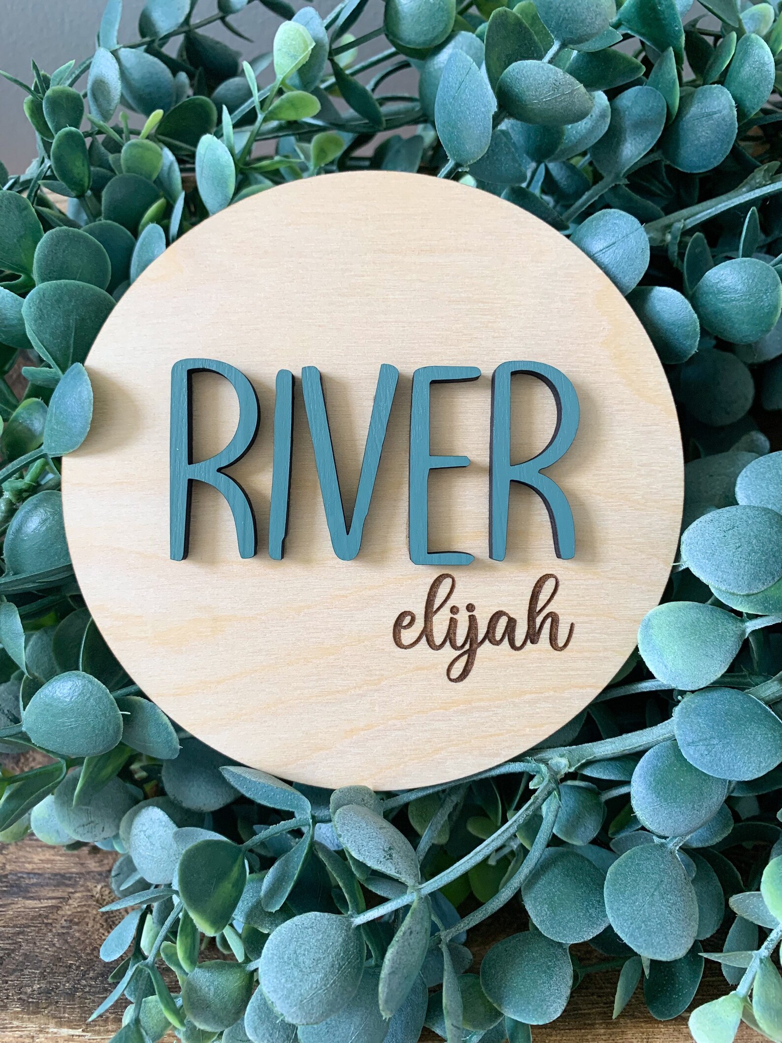 Baby Boy Name Announcement Sign, Baby Boy Name Sign, Birth Announcement ...