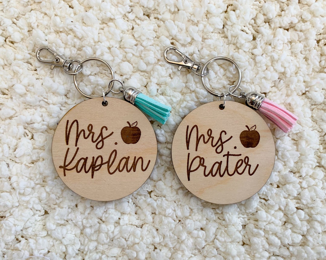 Teacher Bag Tag, Teacher Lanyard Personalized, Teacher Bag Charm ...