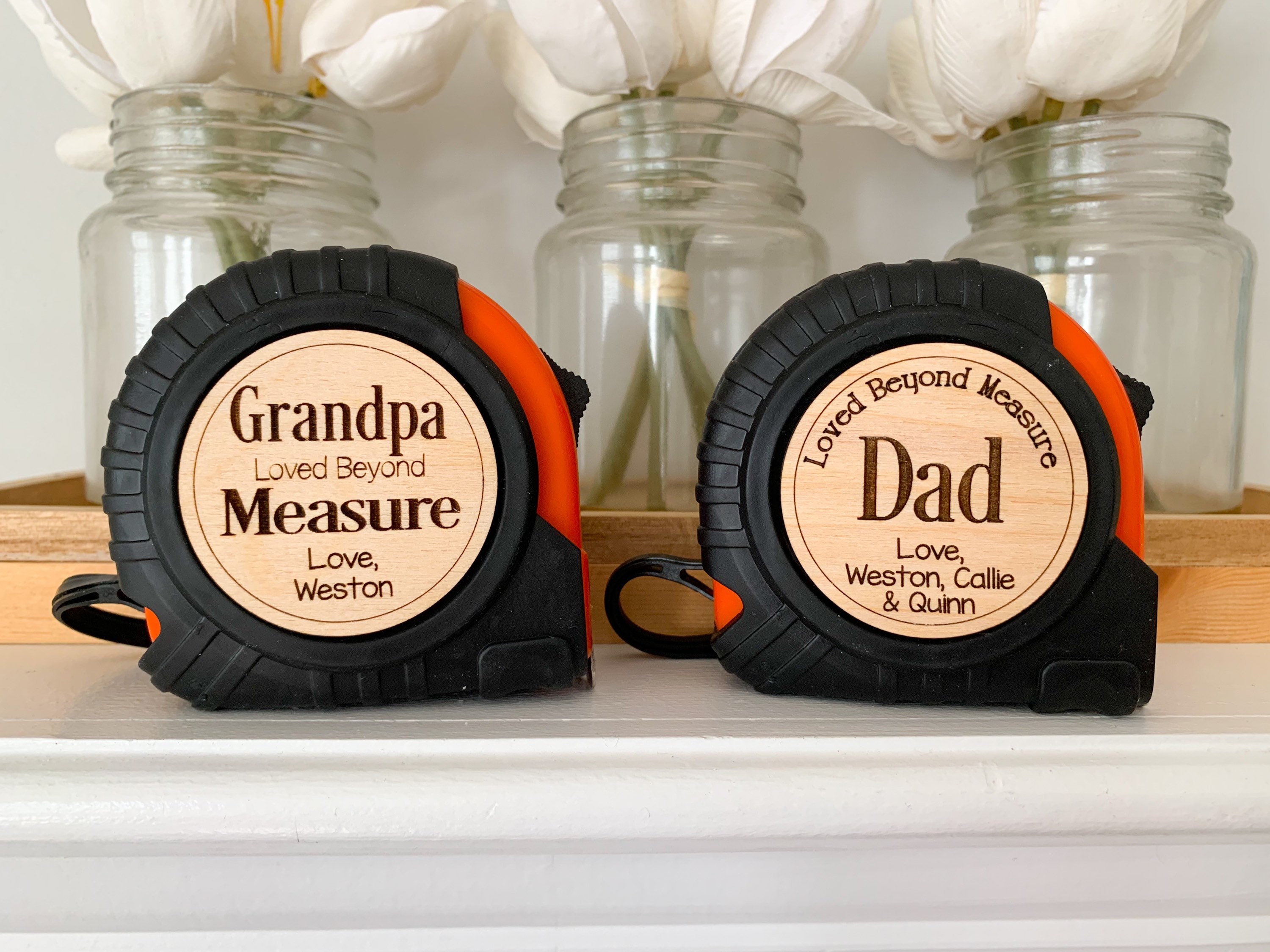 Personalized Tape Measure Personalized Gifts for Dad No One - Etsy
