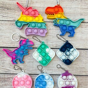 Personalized Backpack Tag With Pop It, Personalized Bag Tags, Girls ...