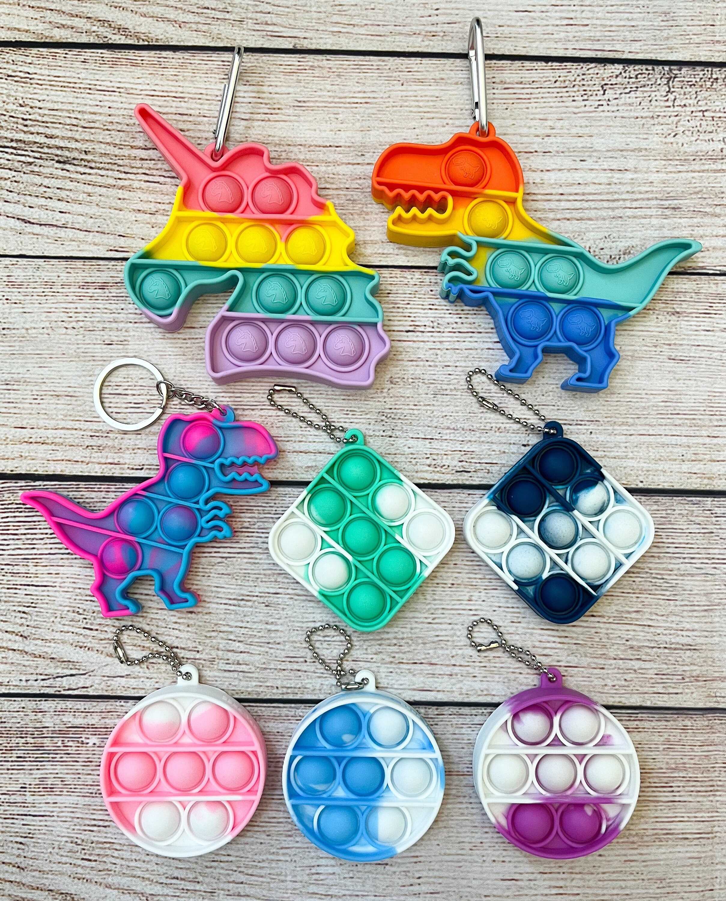 Personalized Backpack Tag With Pop It Personalized Bag Tags - Etsy