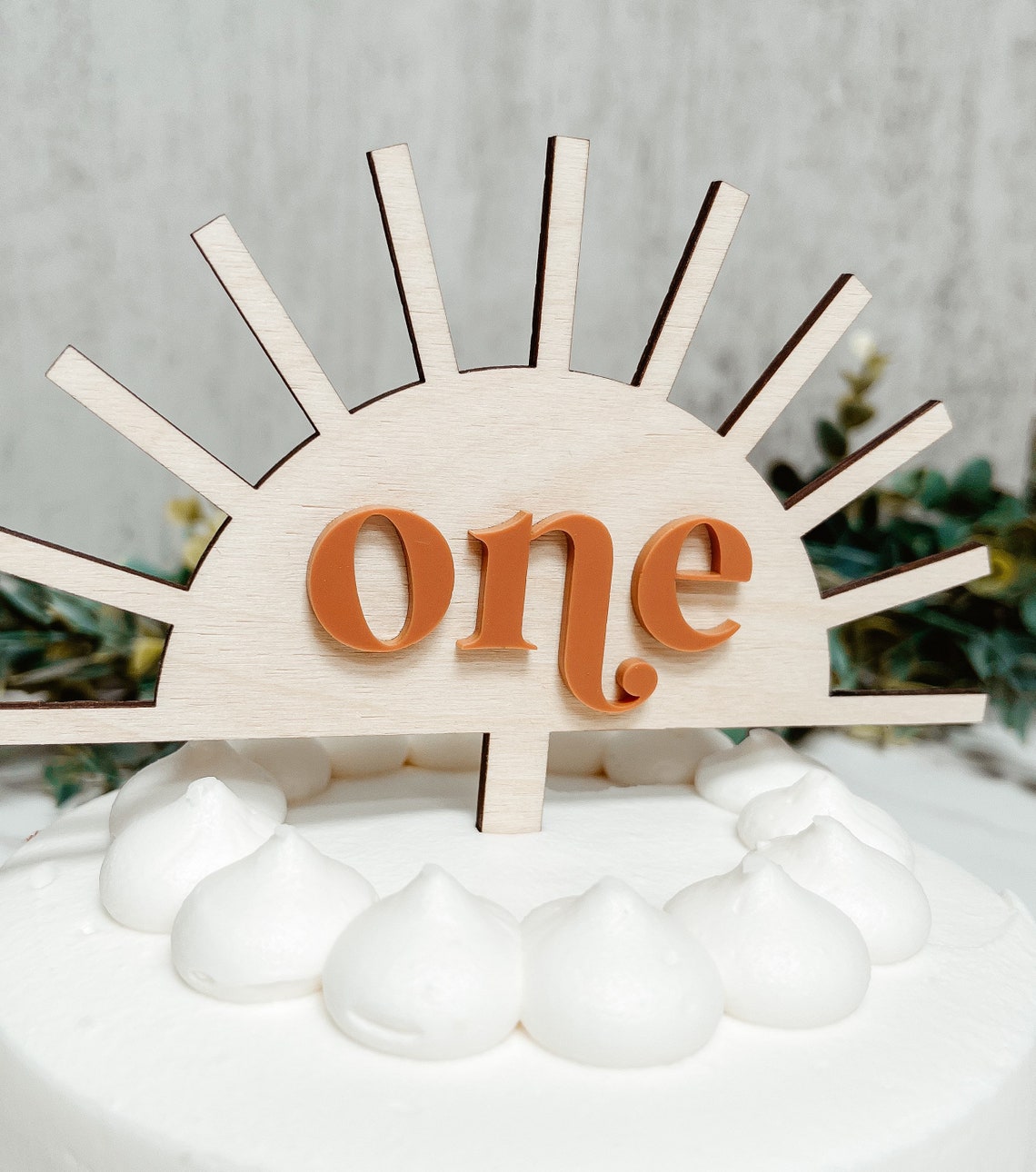 Boho Baby Cake Topper Sun Cake Topper First Birthday Cake - Etsy