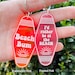 Retro Motel Keychains, Cute Motel Keychains, Motel Keychains Funny ...