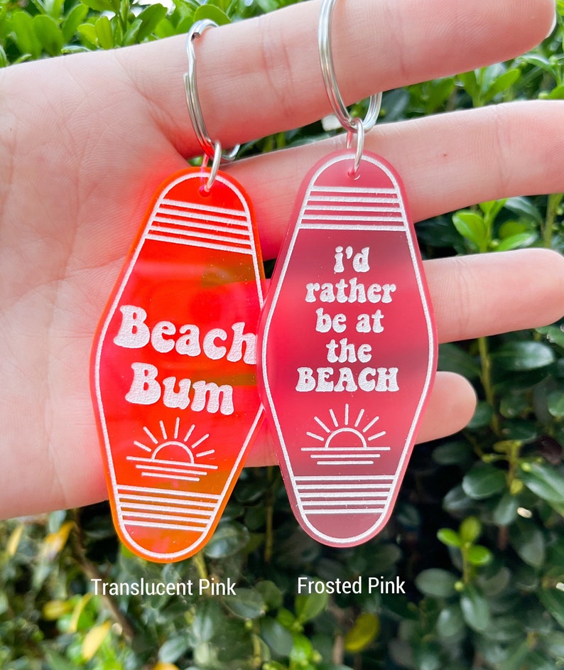 Retro Motel Keychains Cute Motel Keychains Motel Keychains - Etsy