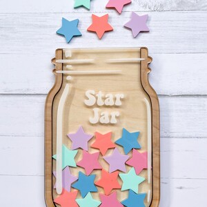 Star Reward Jar Kids Reward Jar Personalized Kids Reward - Etsy