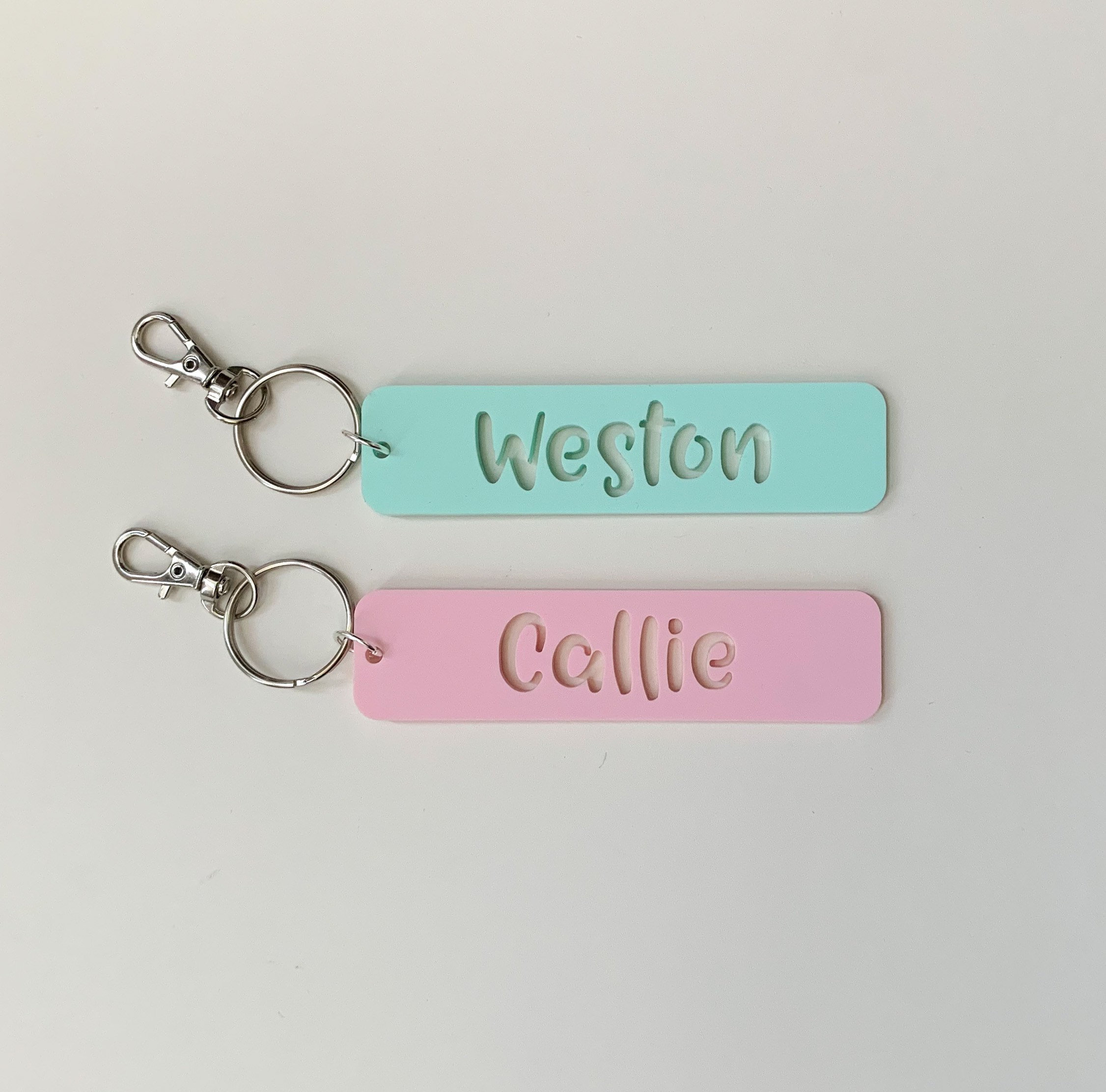 Backpack Tag Bag Tag Backpack Name Tag Name Keychain - Etsy