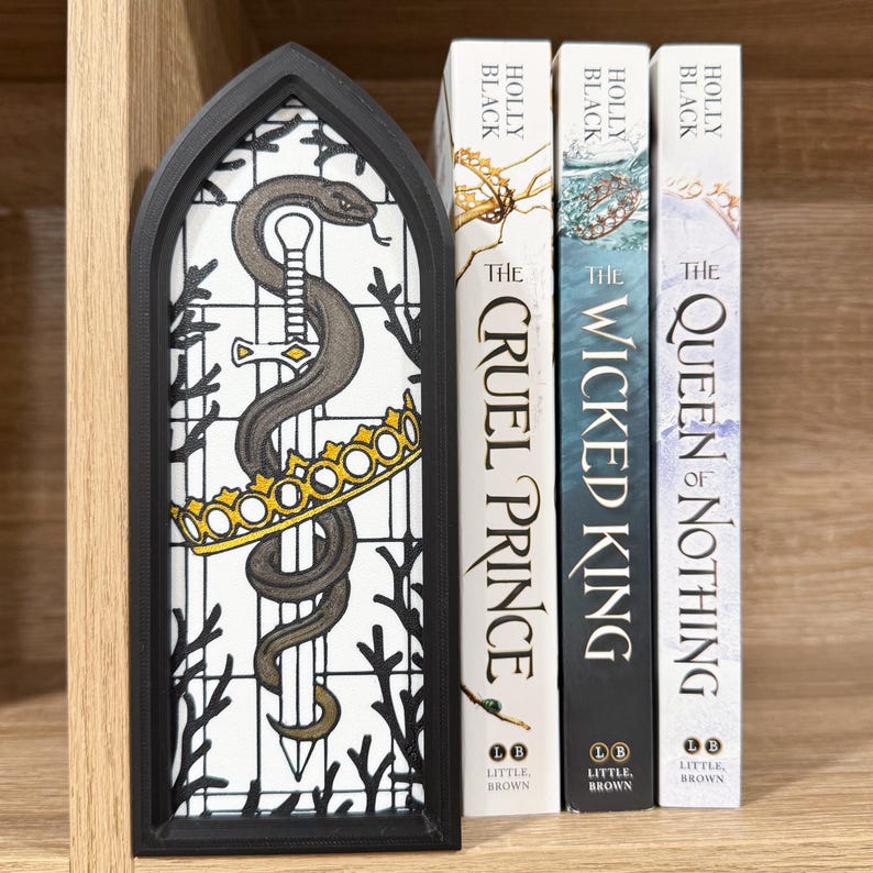 Fantasy Book Nook – Gothic Window Design With LED Tealight | Book Lover ...