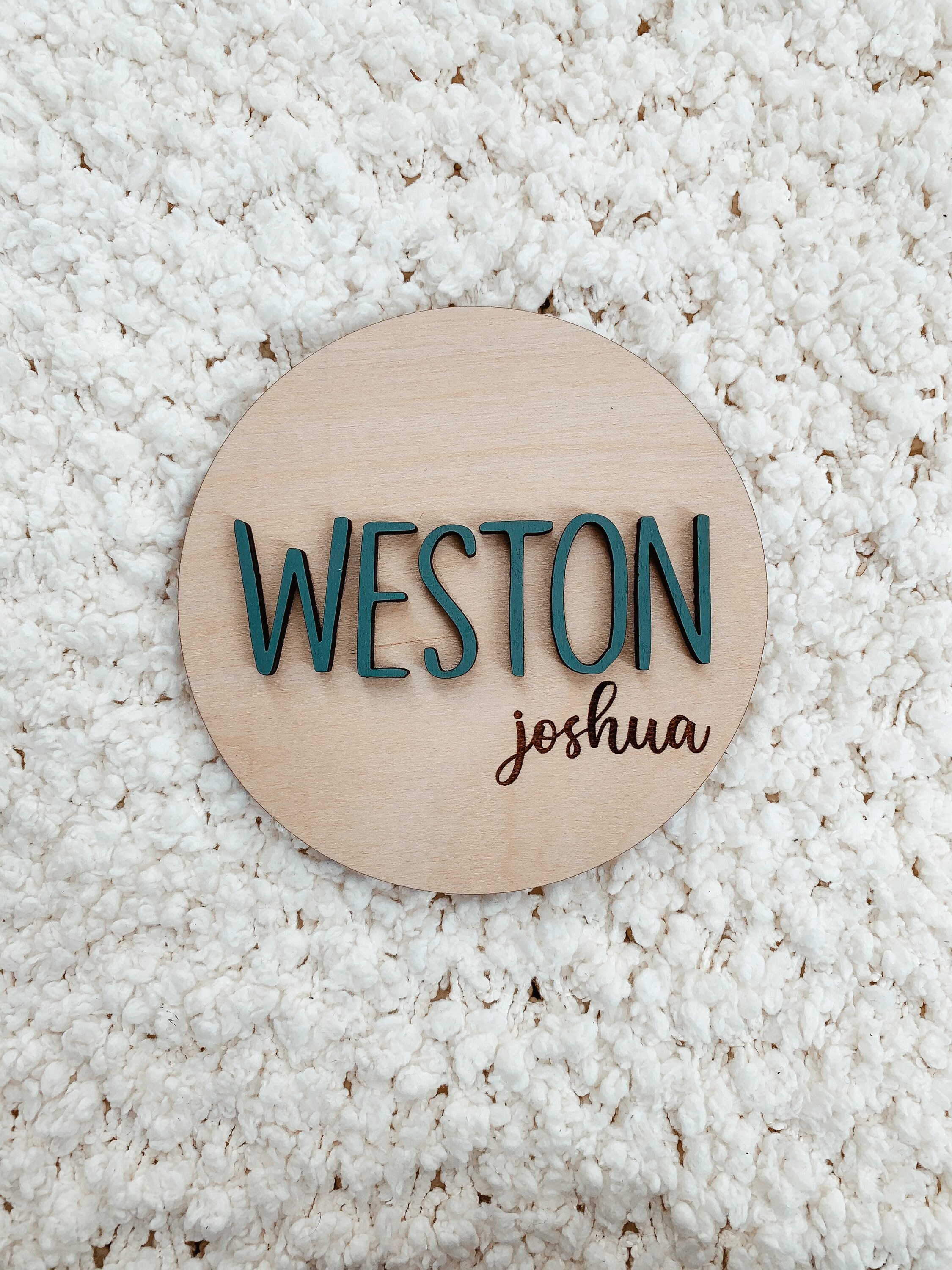Baby Boy Name Announcement Sign Baby Boy Name Sign Birth | Etsy
