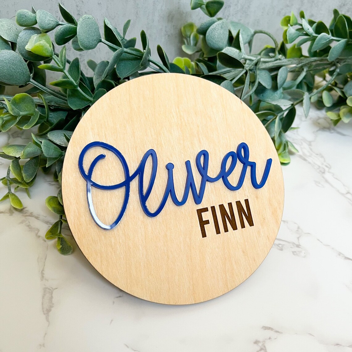 Birth Announcement Sign Hospital Name Sign Personalized Baby - Etsy