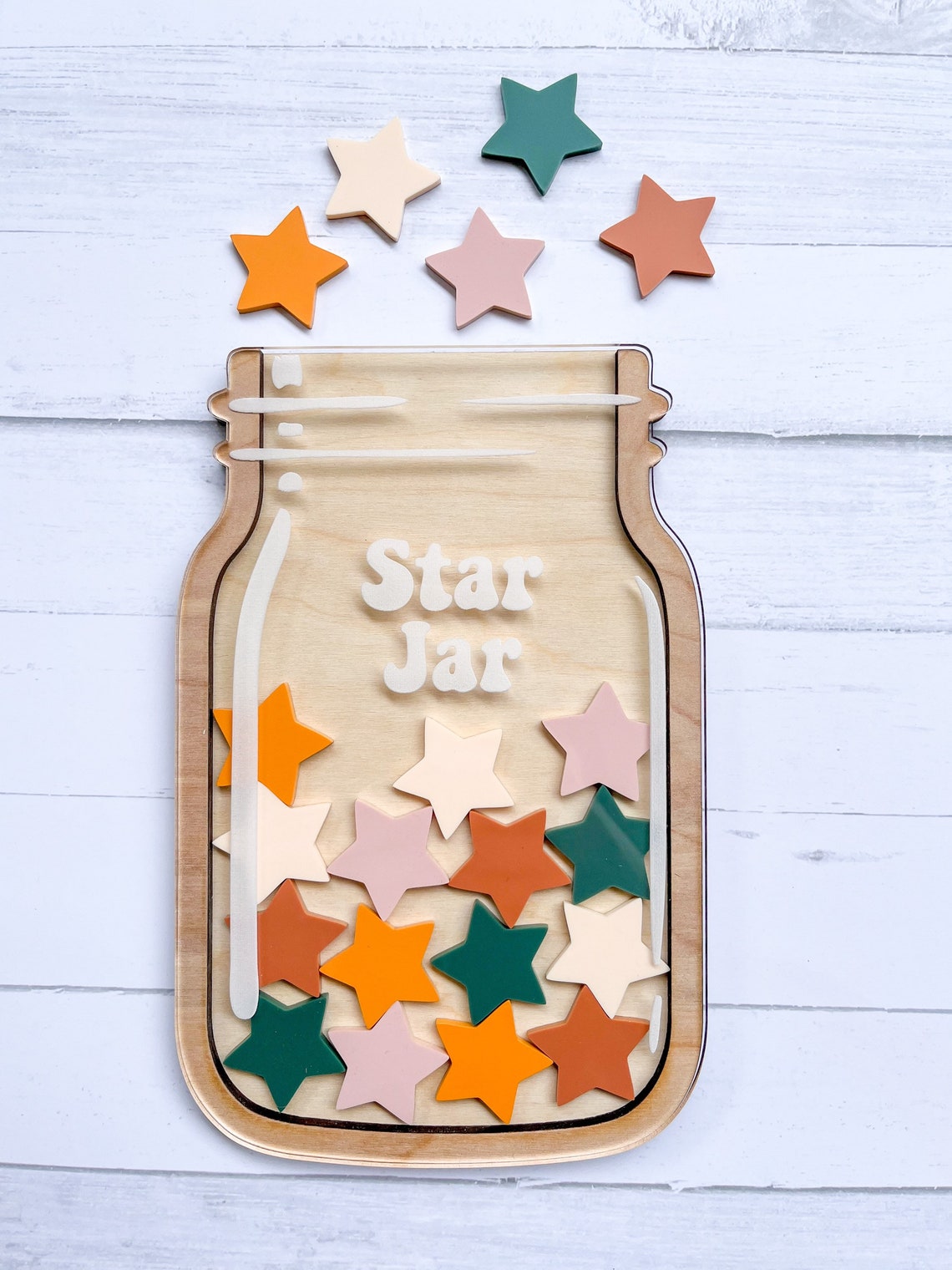 Star Reward Jar Kids Reward Jar Personalized Kids Reward - Etsy