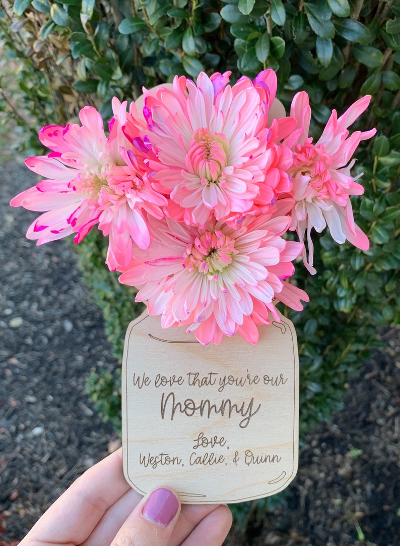 Mothers Day Flower Pot Flower Holder for Mothers Day - Etsy