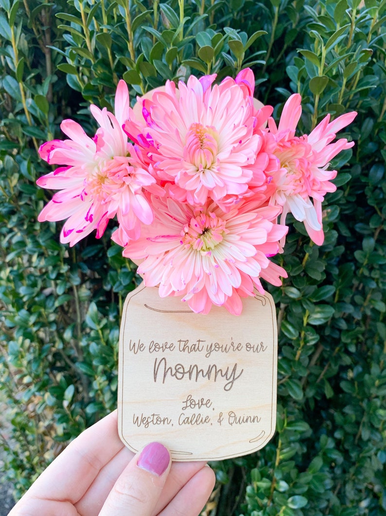 Mothers Day Flower Pot Flower Holder for Mothers Day - Etsy
