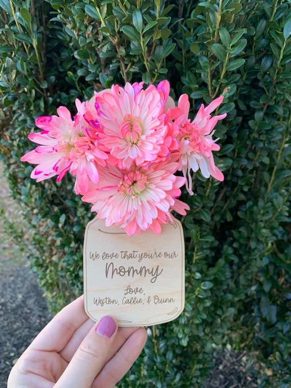 Mothers Day Flower Pot Flower Holder for Mothers Day - Etsy
