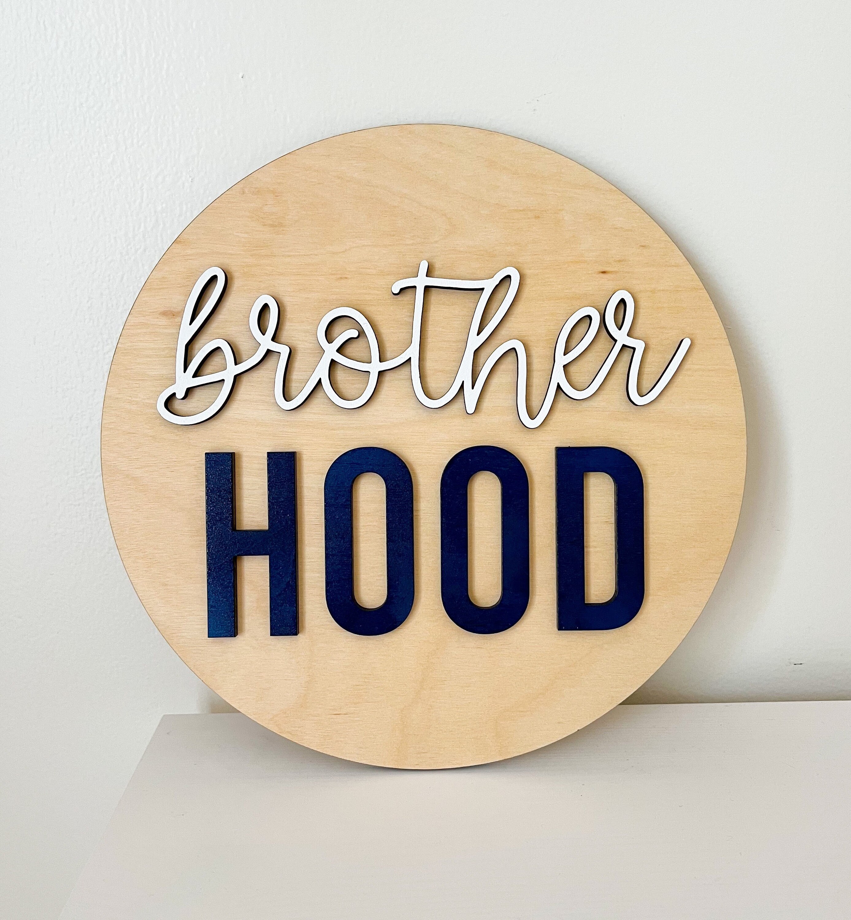 Brotherhood Boys Room Sign Boys Room Wall Decor Boys - Etsy