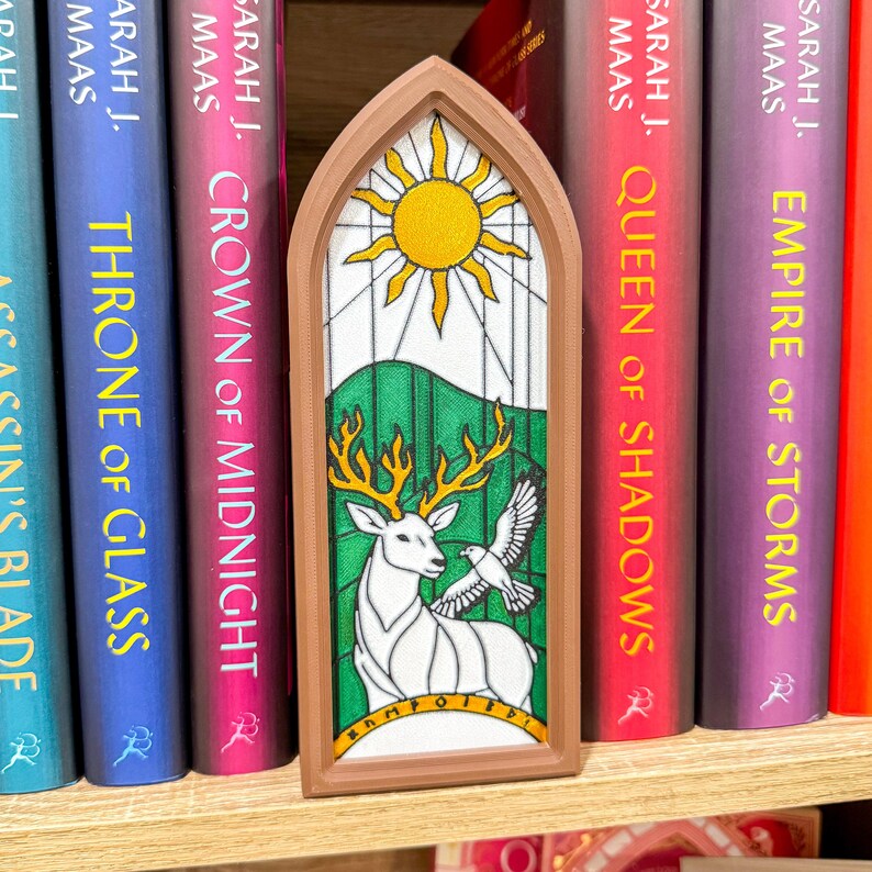 Fantasy Book Nook – Gothic Window Design With LED Tealight | Book Lover ...