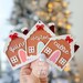Personalized Gingerbread House Ornament, Kids Gingerbread House ...