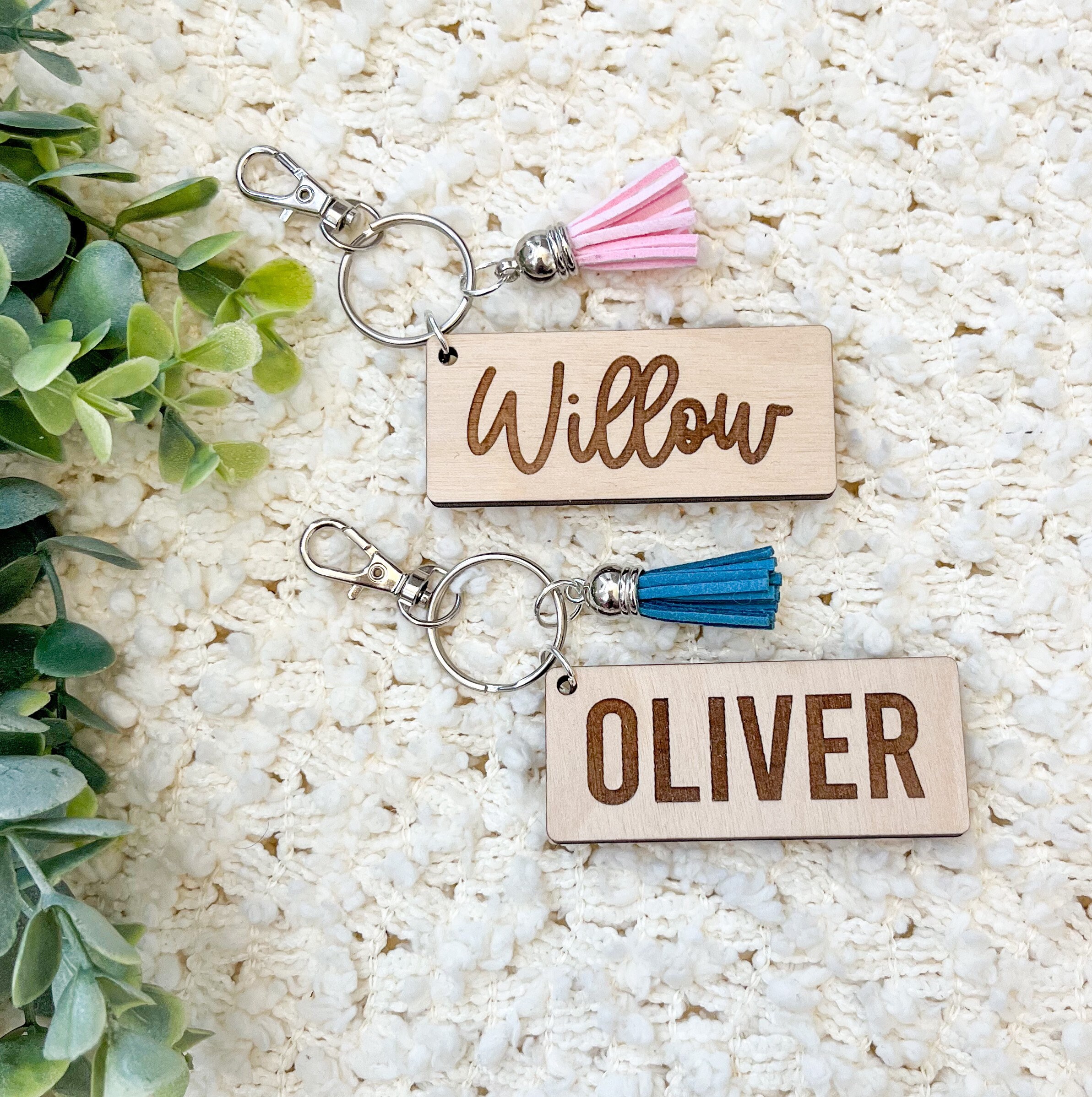 Backpack Tag Personalized Kids Bag Tag Name Keychain - Etsy