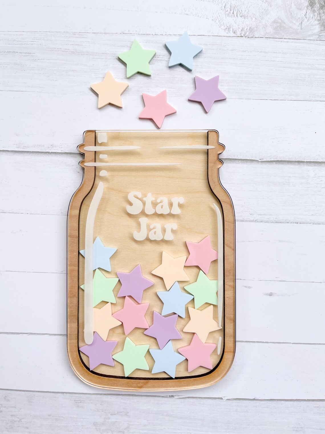 Star Reward Jar Kids Reward Jar Personalized Kids Reward - Etsy