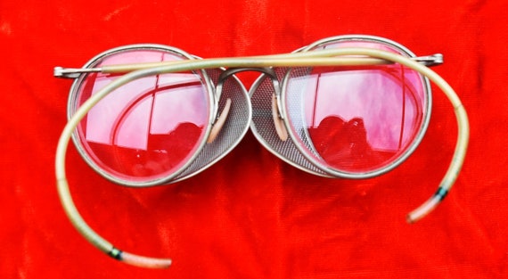 Bausch & Lomb Ful-Vue Vintage Safety Googles 1930-40'… - Gem Bausch & Lomb Ful-Vue Vintage Safety Googles 1930-40'… - Gem