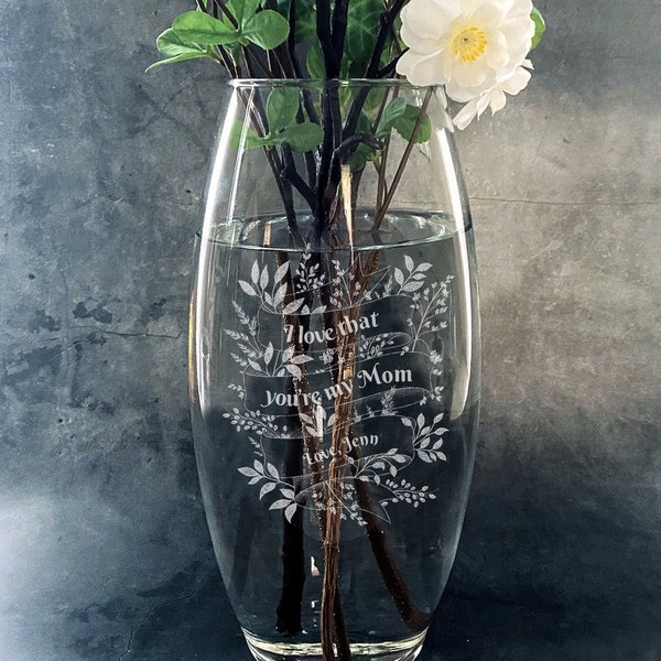 Personalized Vase - Etsy