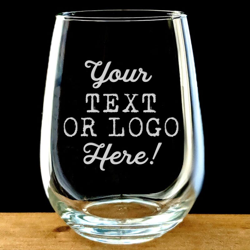 Custom Wine Glasses - Etsy