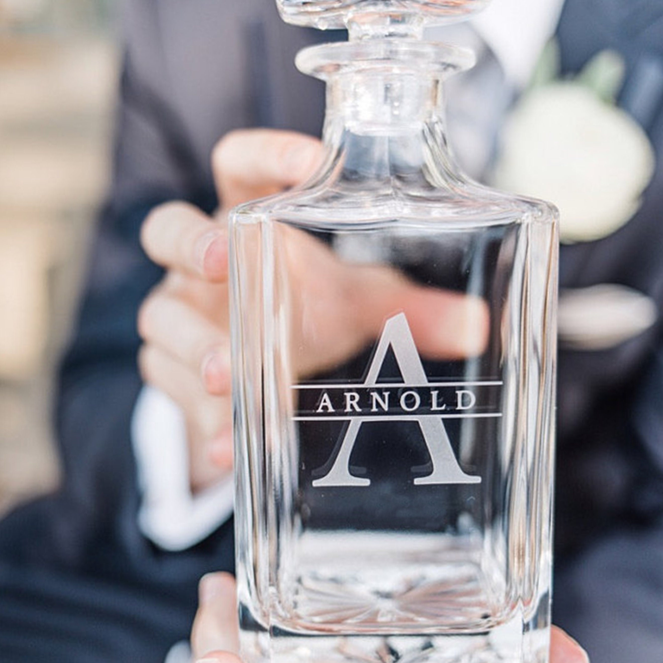 Personalized Whiskey Decanter, Engraved Decanter, Father's Day Gift ...