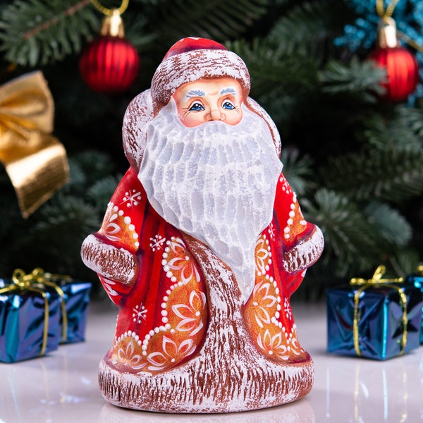 Painted Santa Claus - Etsy